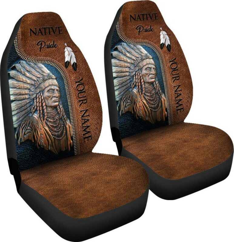 Personalized Native Car Seat Cover - Jessiearts